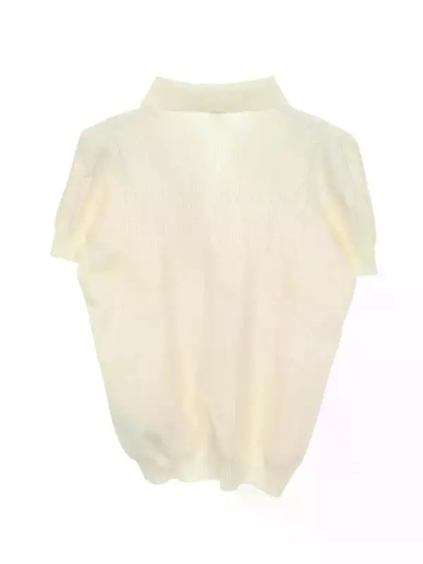 Hermès Short-sleeved V-neck T-shirt