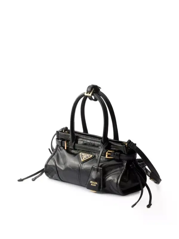 Prada Bonnie Leather Mini-bag - Black
