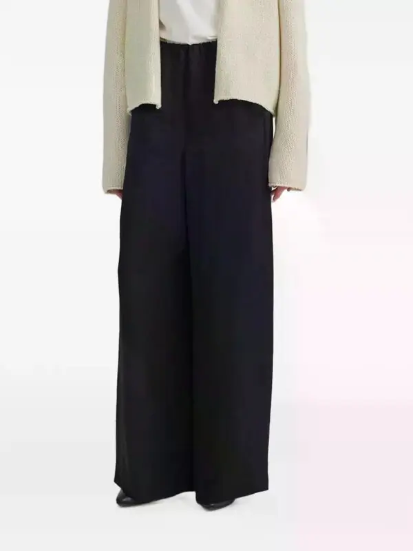 TAIGA TAKAHASHI Easy Palazzo Pants - Black