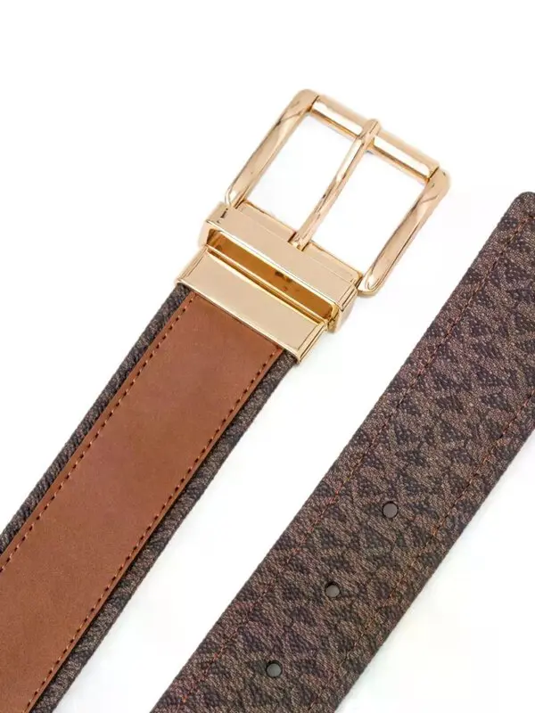 Michael Kors Monogram Buckle Belt