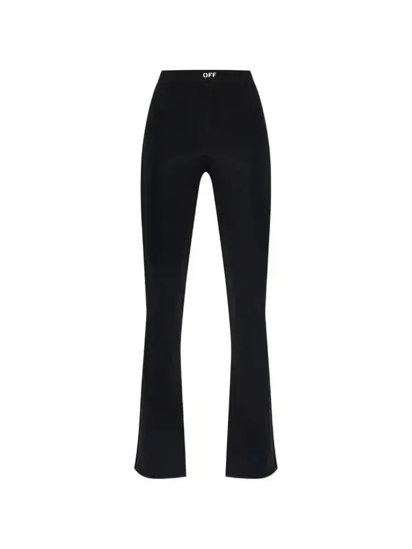 Off-White Split-hem Flared Trousers