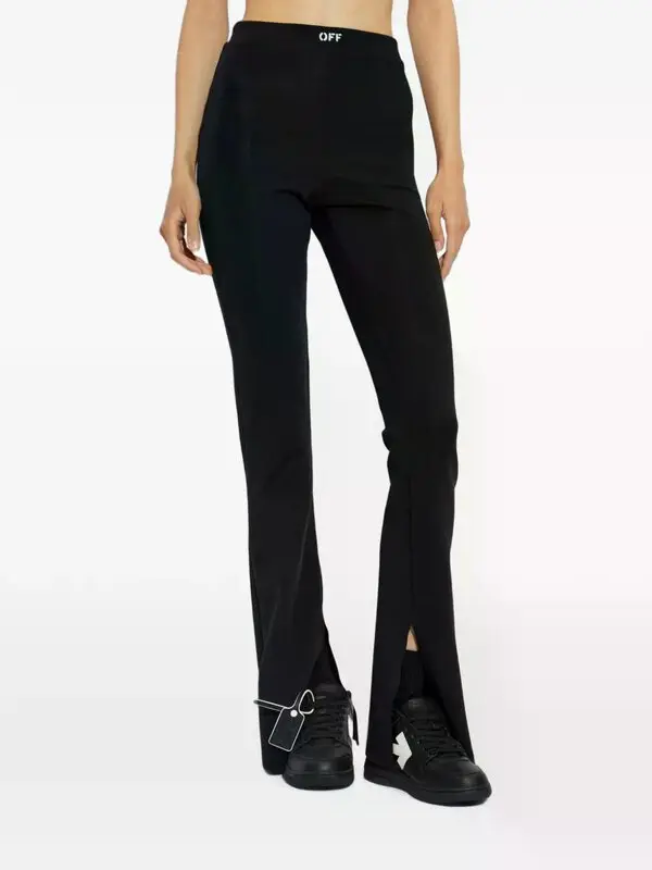 Off-White Split-hem Flared Trousers