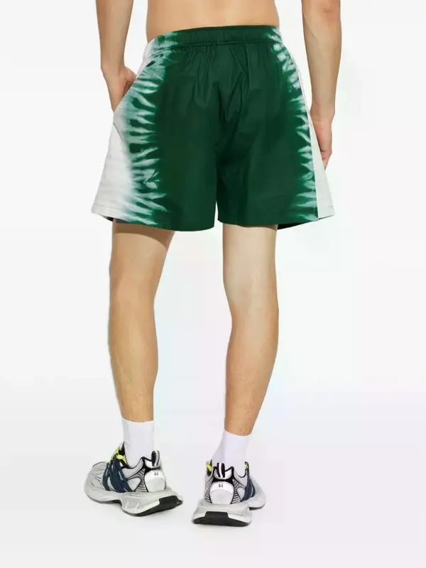 Balenciaga Cotton Tie-dye Shorts