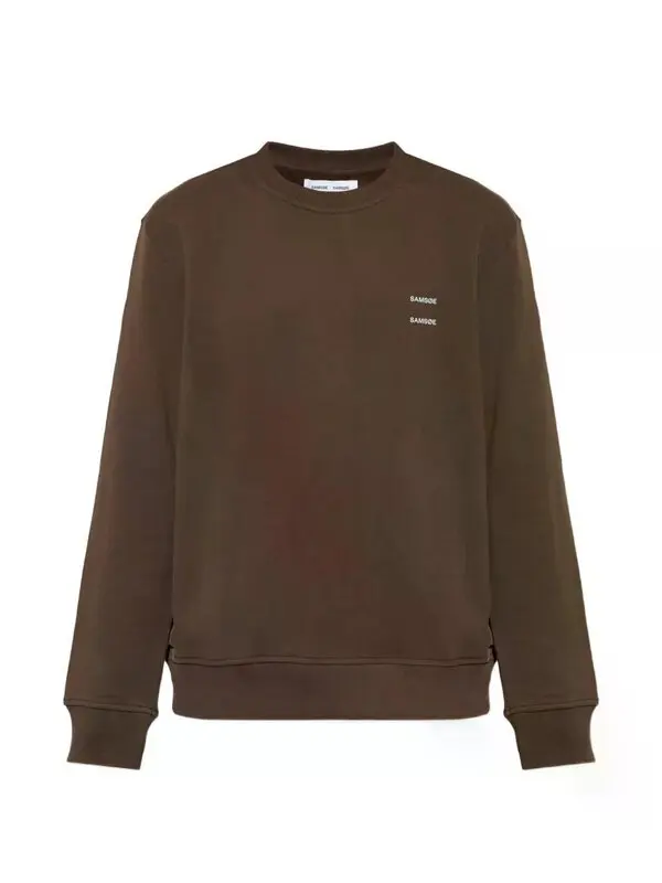 SAMSOE SAMSOE Joel Crewneck Sweatshirt - Brown