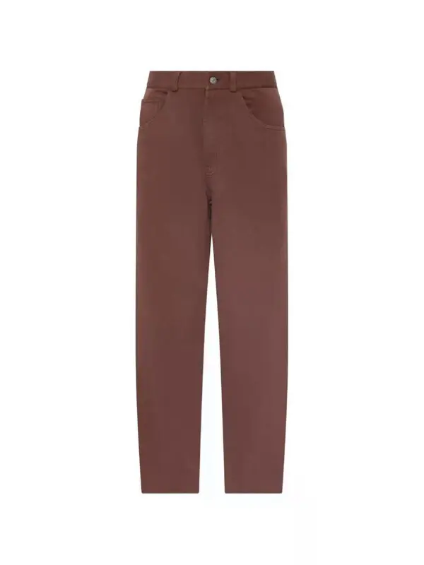 MAISON MARGIELA Belt-loop Pocket Trousers - Brown