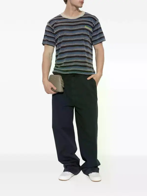 MAISON MARGIELA Striped Short-sleeve T-shirt