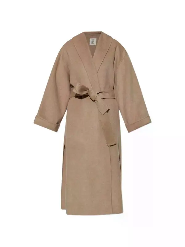 BY MALENE BIRGER Trullem Belted Coat - Neutrals