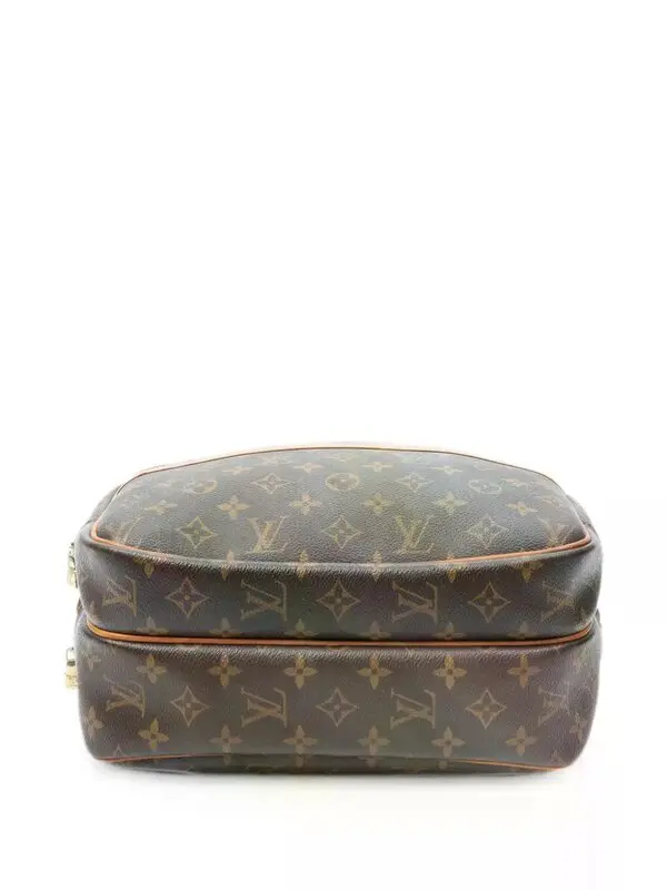 LOUIS VUITTON Monogram Reporter Pm Shoulder Bag - Brown
