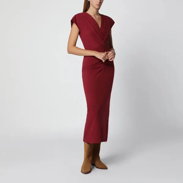 Isabel Marant Étoile Nadra Jersey Wrap Dress - Red