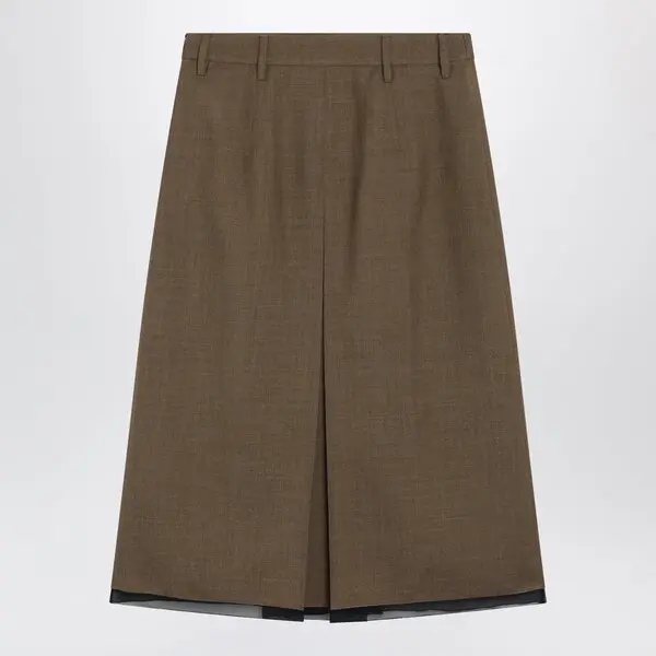 Prada Virgin Wool Skirt