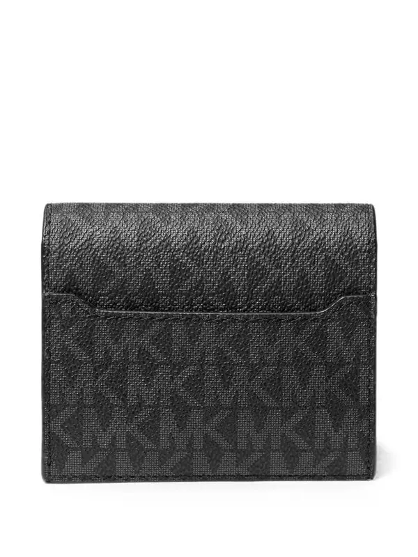 Michael Kors Hudson Signature Logo Monogram-print Wallet