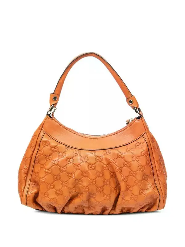 Gucci Guccissima Leather Abbey D-ring Tote Bag - Brown