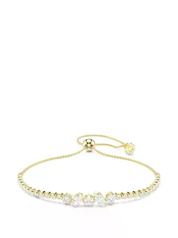 SWAROVSKI Mesmera Crystal-embellished Adjustable Bracelet - Gold