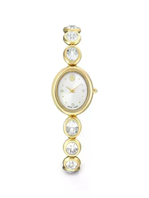 SWAROVSKI Crystal-embellished 25mm Watch - White