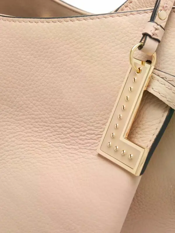 LANCEL Swann Leather Tote Bag