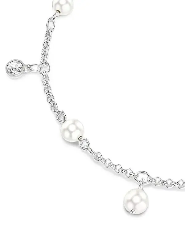 SWAROVSKI Crystal And Pearl Embellished Bracelet