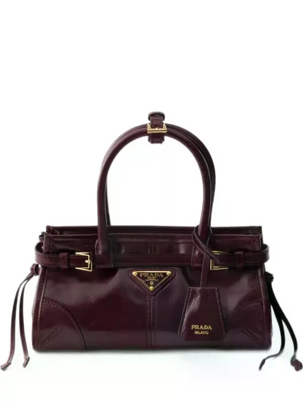Prada Bonnie Leather Mini-bag - Red