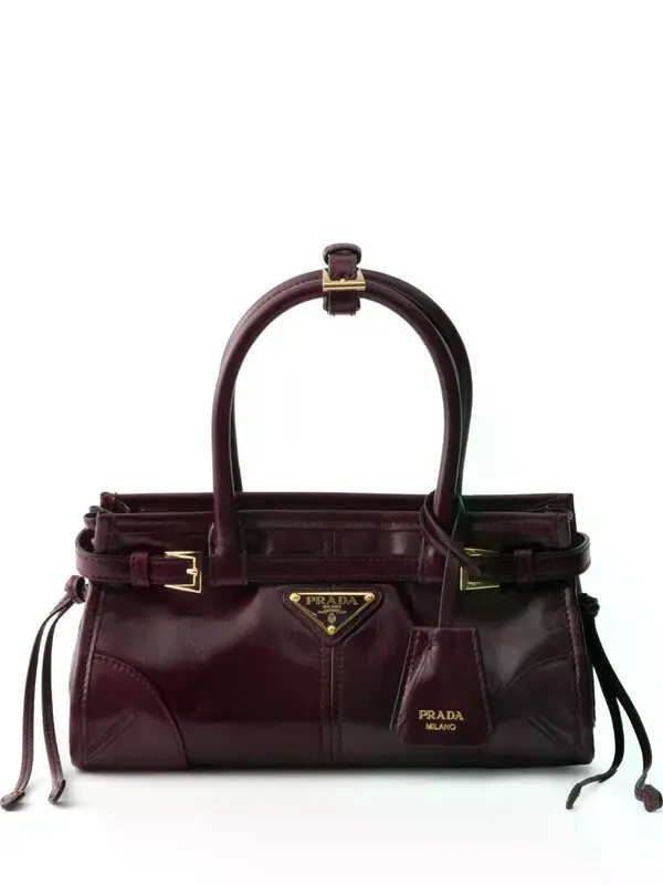 Prada Bonnie Leather Mini Bag - Red