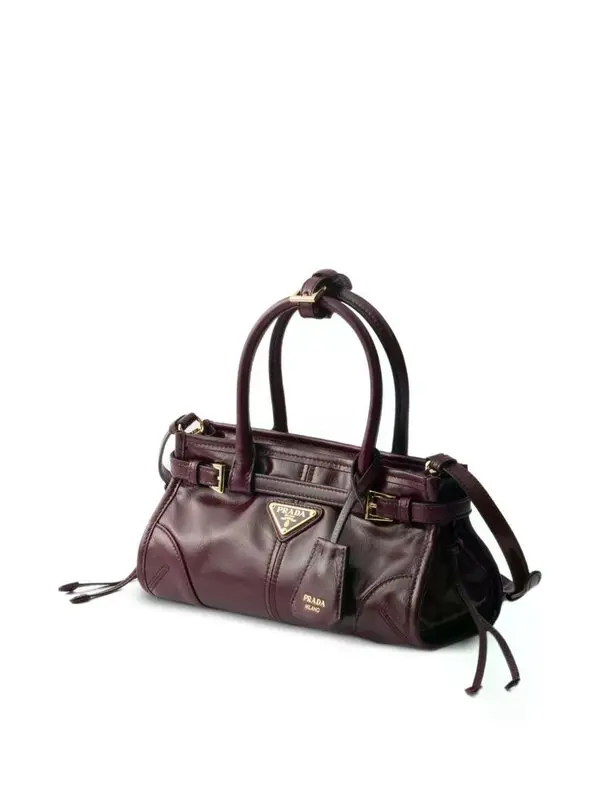 Prada Bonnie Leather Mini Bag - Red
