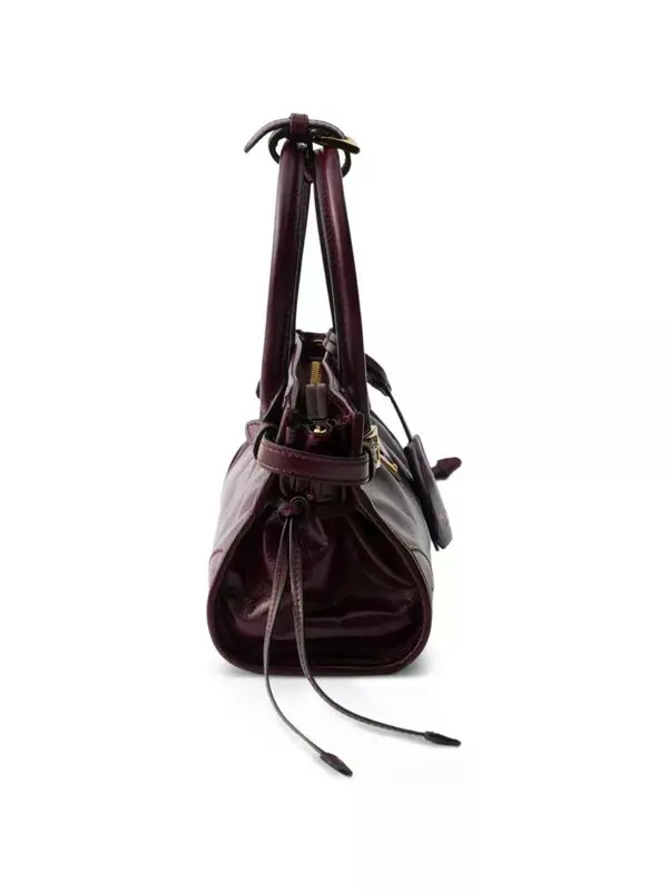 Prada Bonnie Leather Mini Bag - Red