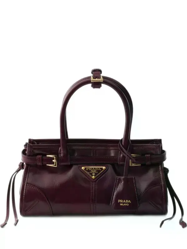 Prada Bonnie Leather Mini Bag - Red