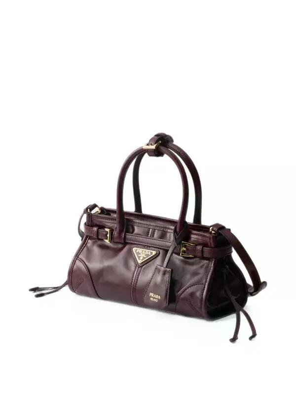 Prada Bonnie Leather Mini Bag - Red