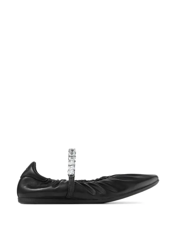 JIMMY CHOO Jade Ballerina - Black