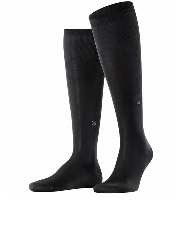 BURLINGTON Cardiff Knee-high Socks - Black