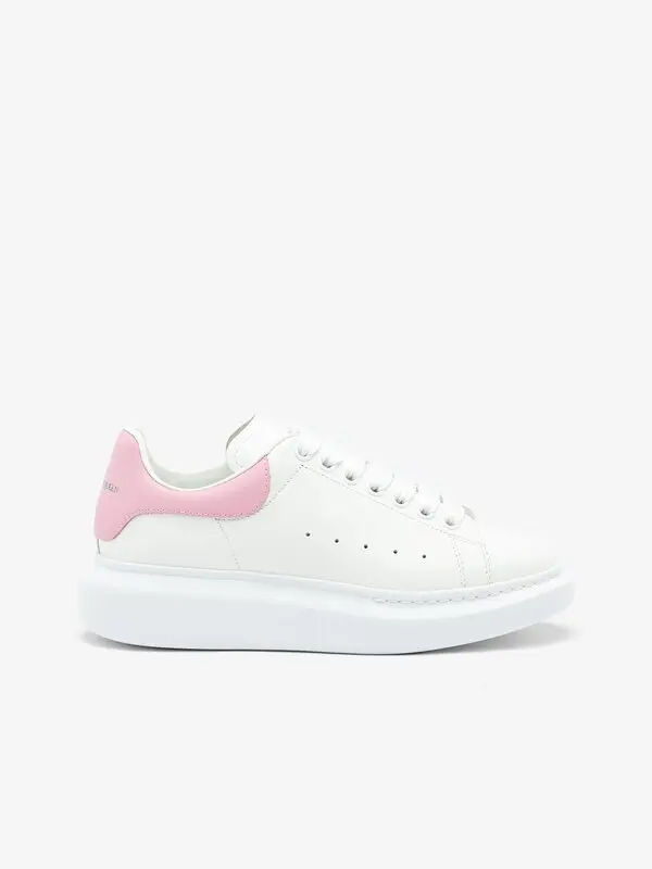 Alexander McQueen Oversized Sneaker - White/pink