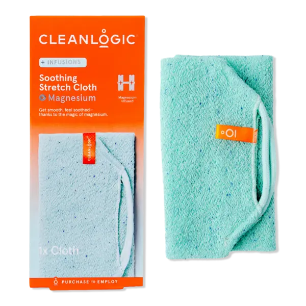 CLEANLOGIC Infusions Soothing Stretch Cloth + Magnesium - One-color
