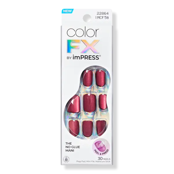 Kiss Colorfx Impress Press On Nails - Night Changes
