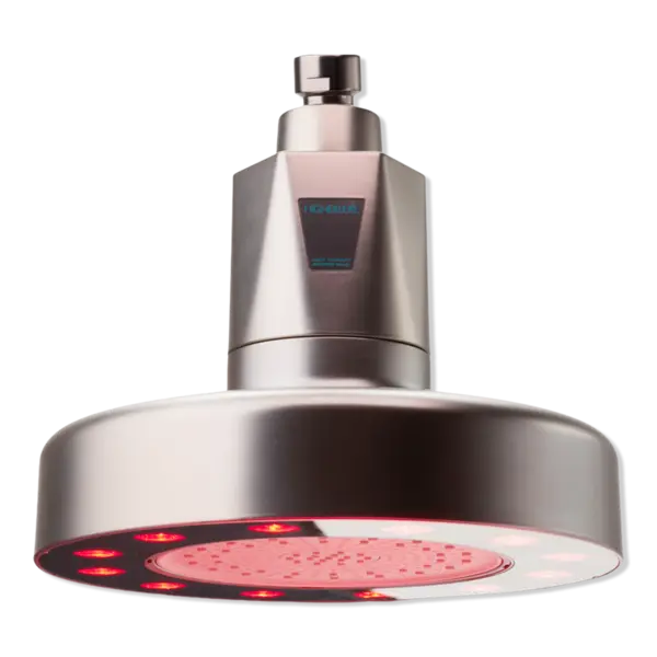 HIGHERDOSE Red Light Shower Filter - Polished Chrome