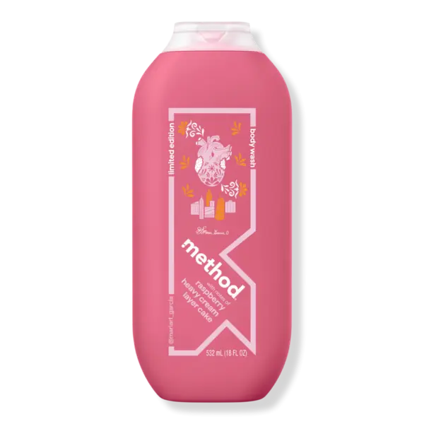 METHOD Limited Edition Artist Collection Body Wash Raspberry + Layer Cake - One-color