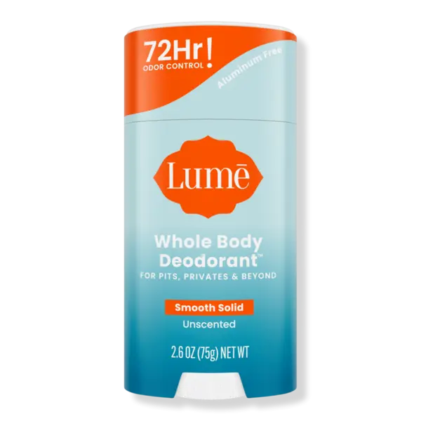 LUME Whole Body Deodorant Smooth Solid Unscented - One-color