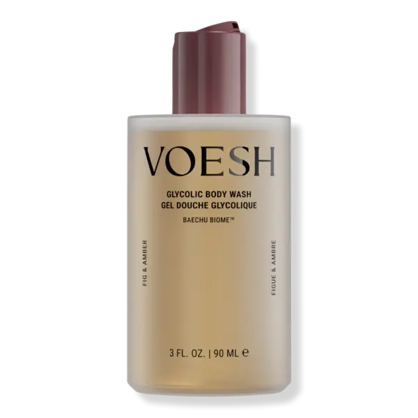 VOESH Mini Exfoliating Glycolic Acid Body Wash For Soft Glowing Skin Fig & Amber - One-color