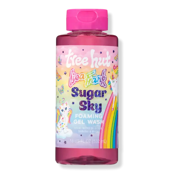 TREE HUT X Lisa Frank Sugar Sky Foaming Gel Wash - One-color