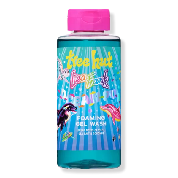 TREE HUT X Lisa Frank Ocean Pop Foaming Gel Wash - One-color