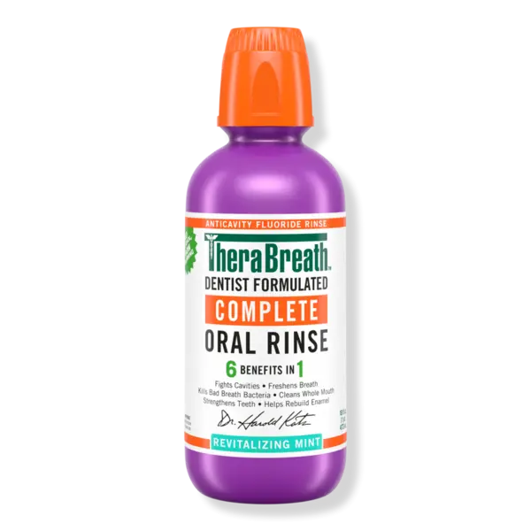 THERABREATH Complete Oral Rinse Revitalizing Mint - One-color