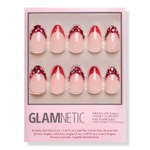 GLAMNETIC Spinel Press-on Nails - One-color