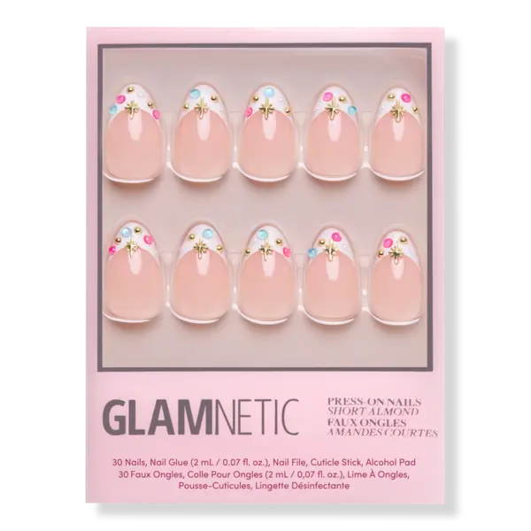 GLAMNETIC Moonstone Press-on Nails