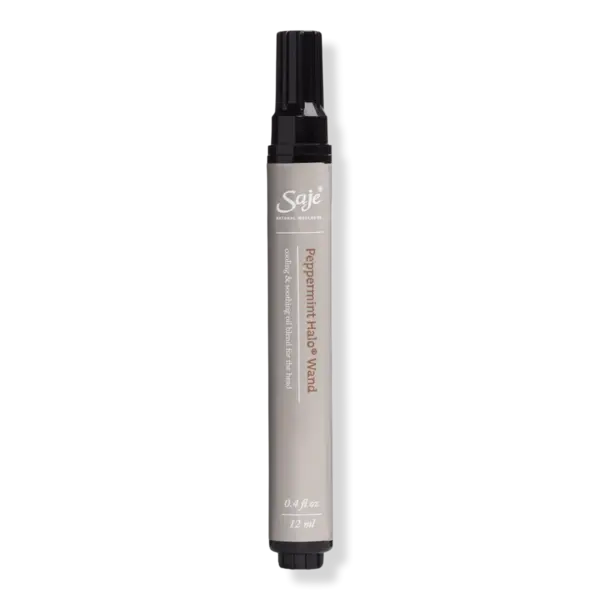 SAJE NATURAL WELLNESS Peppermint Halo Wand Cooling & Soothing Oil Blend For The Head - One-color