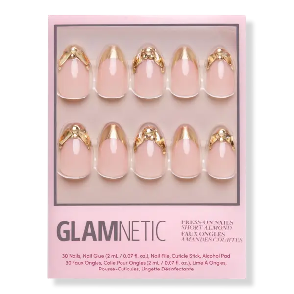 GLAMNETIC Citrine Press-on Nails - One-color