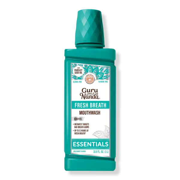 GURUNANDA Fresh Breath Mouthwash Wild Mint - One-color