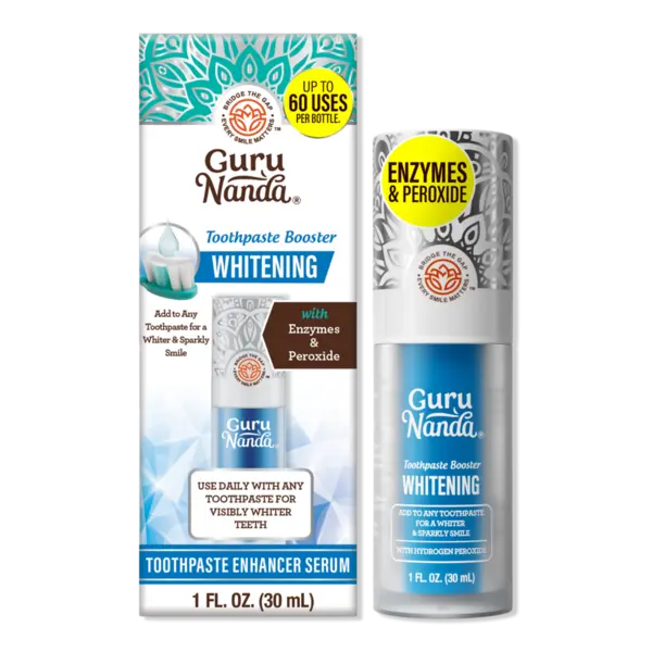 GURUNANDA Whitening Toothpaste Booster With Enzymes & Peroxide - One-color