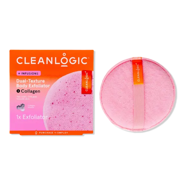 CLEANLOGIC Infusions Dual Texture Body Exfoliator + Collagen - One-color
