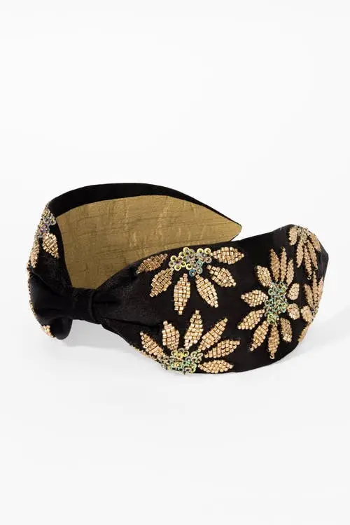 HAIR DRAMA CO Midnight Marigold Headband