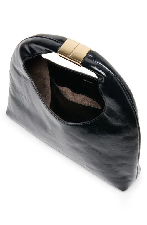 Dolce Vita Avina Faux Leather Hobo Bag - Black