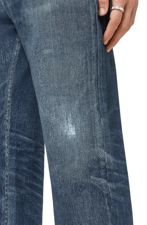 ALLSAINTS Bead Straight Leg Organic Cotton Trousers
