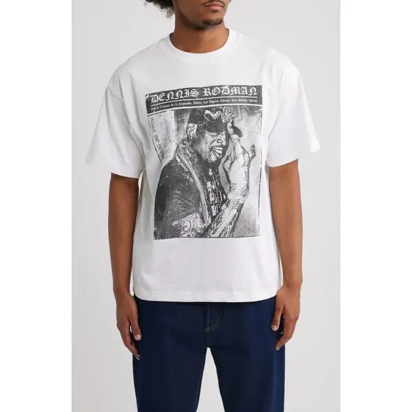 ID SUPPLY CO Paparazzi Graphic T-shirt - White