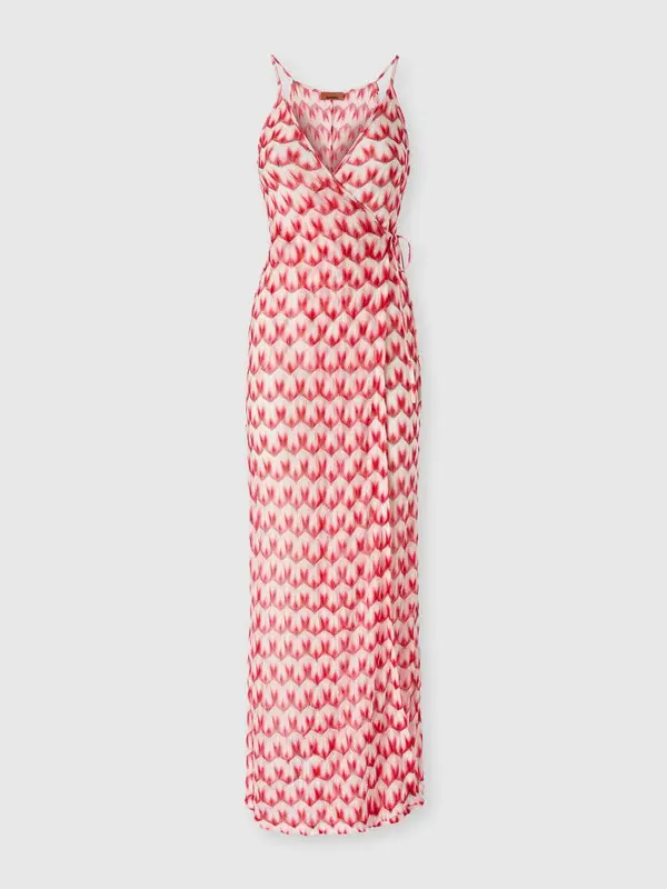 Missoni Long Cover-up In Viscose With Floral Pattern - Multicoloured